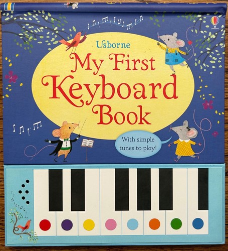 Usborne My First Keyboard Book - Makes Music C2014 Hardcover for sale ...