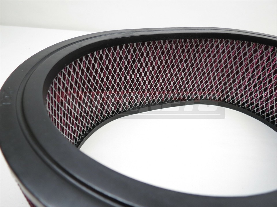 12"x4" Oval Washable Reusable Air Cleaner Element Filter | Chevy Ford ...