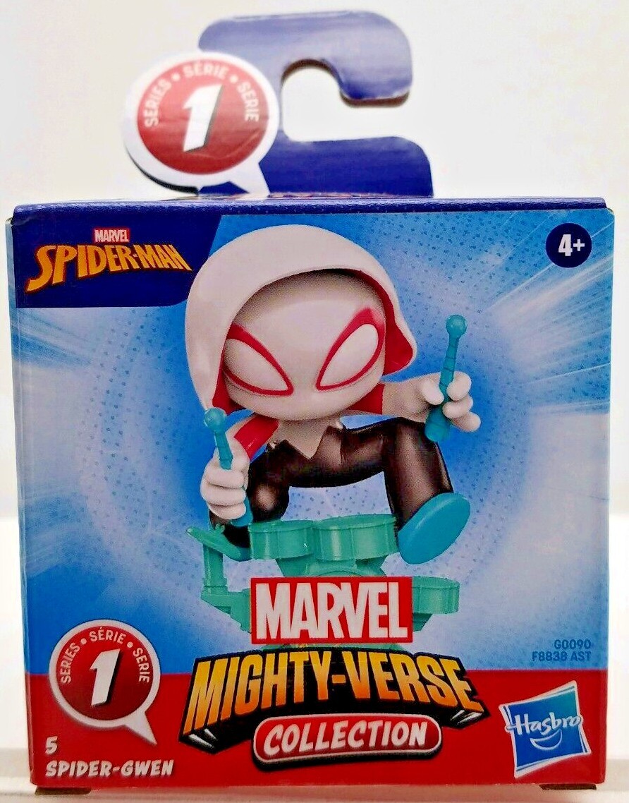 Marvel Mighty-Verse Collection Spider-Man Mini Action Figure Series 1 ...