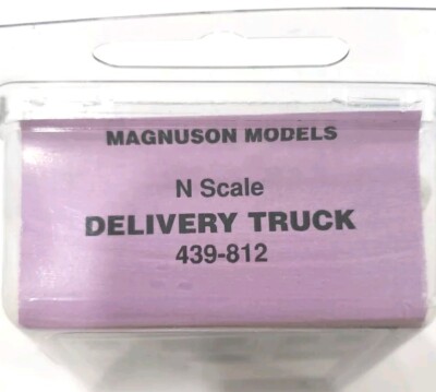 1956 Magnuson Models N scale #439-812 Delivery Truck Kit - Sealed NEW ...
