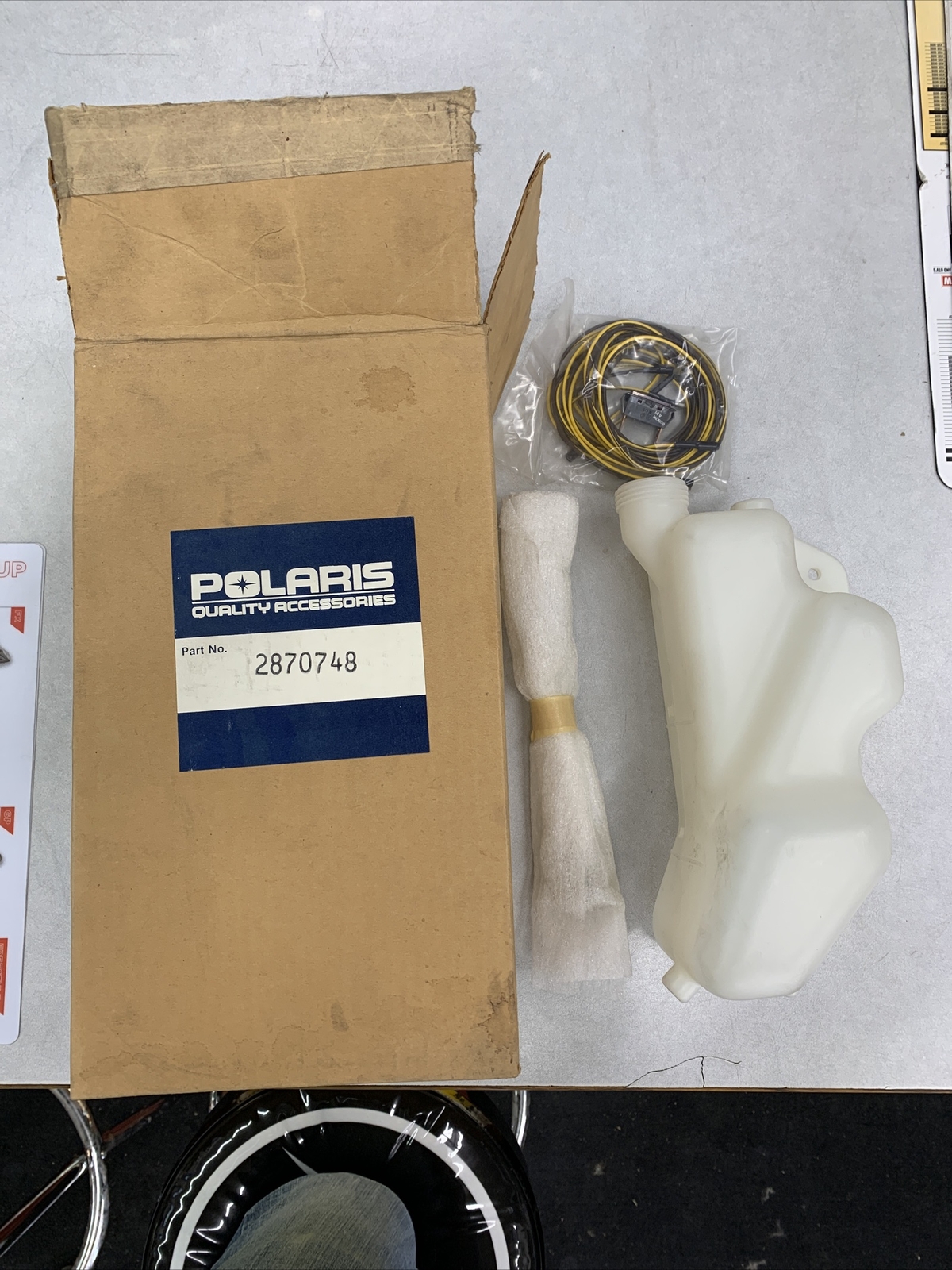 Brand New OEM Polaris snowmobile oil tank/low oil kit 2870748 | eBay