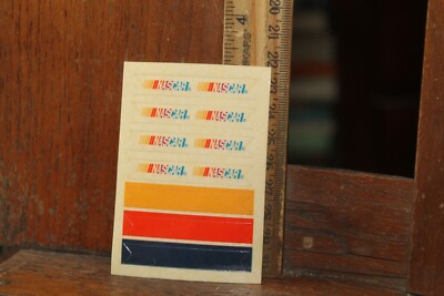 Vintage HO Scale Slot Car NASCAR Flags Decal Sheet | eBay