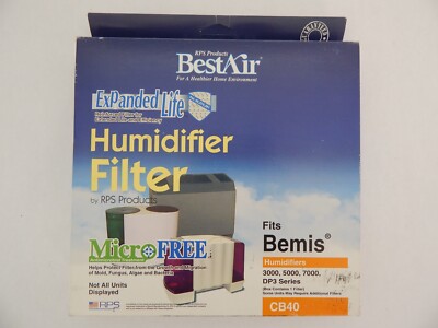 1 x NEW Best Air Humidi Humidifier Filter B40 Fits BEMIS 3000,5000,7000 ...
