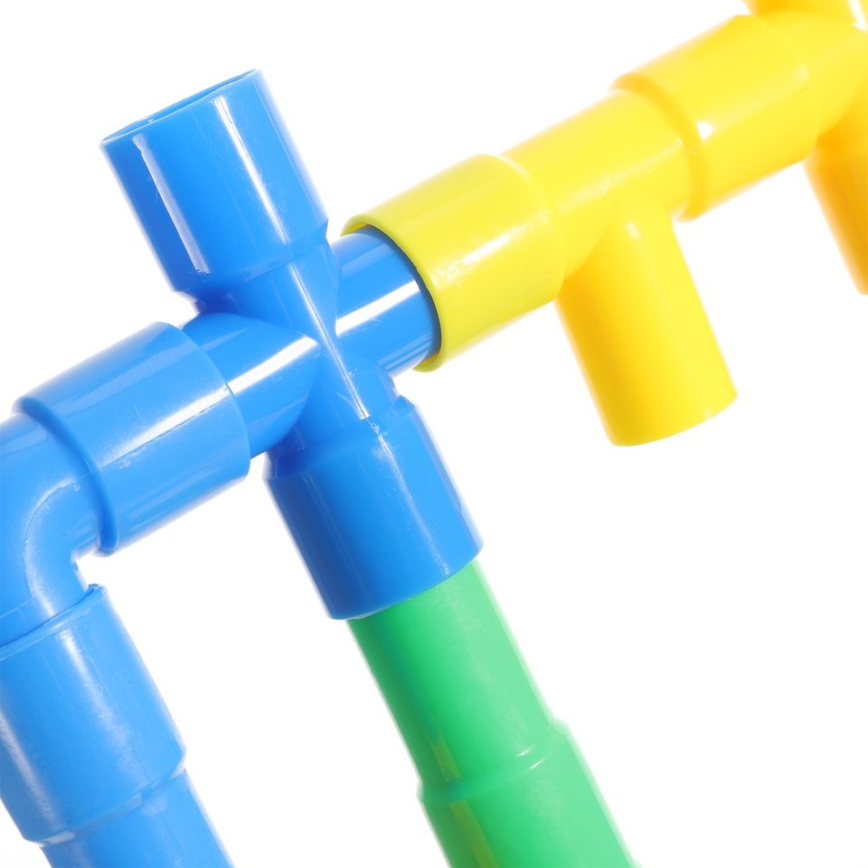 Plastic Water Pipe Building Toys Giant Blocks Work Baby Tubes Kids ...