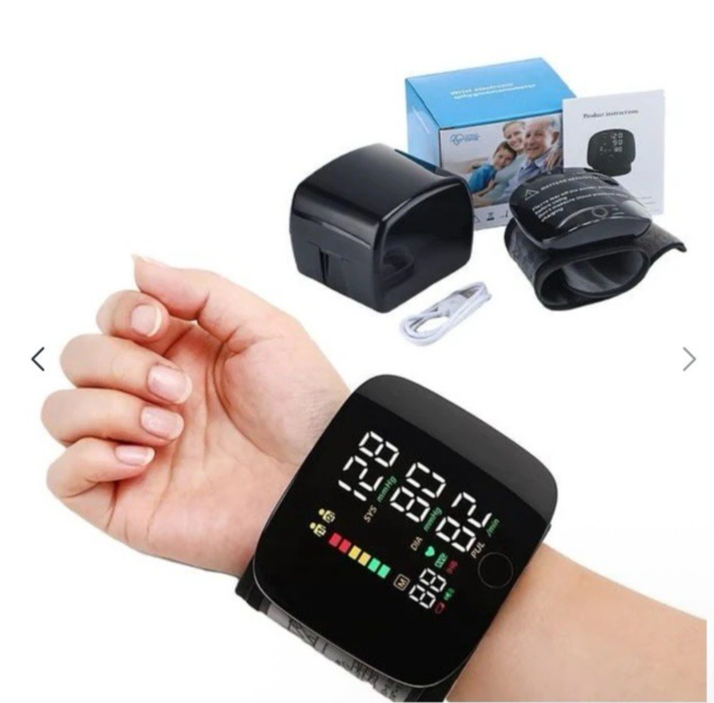 NEW Intelli System Wrist Electronic Sphygmomanometer Blood Pressure ...