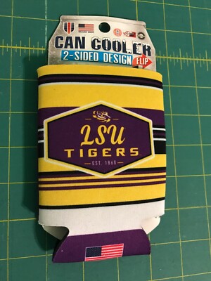 Louisiana State University LSU Tigers Can Cooler 12 oz. Koozie | eBay