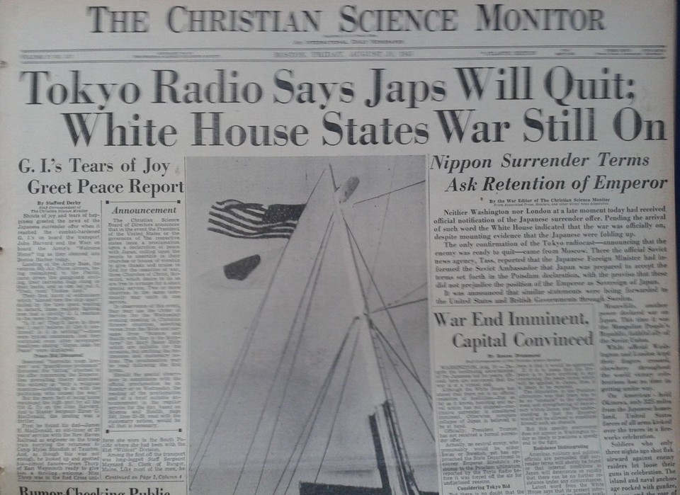 Atomic Bomb Dropped Hiroshima Nagasaki 1945 August 7 8 9 10 11 13 ...