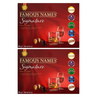 Famous Names Signature Liqueur Chocolate Collection Luxurious ...