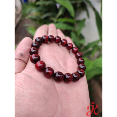 Genuine Red Sea Rattan Beads Bracelet Handmade Indonesia Tali Arus ...
