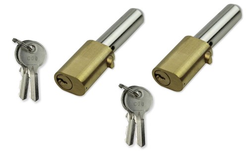 Roller Shutter Bullet Locks Oval 1 Pair On Same Key Pin Shutter Lock 4 ...