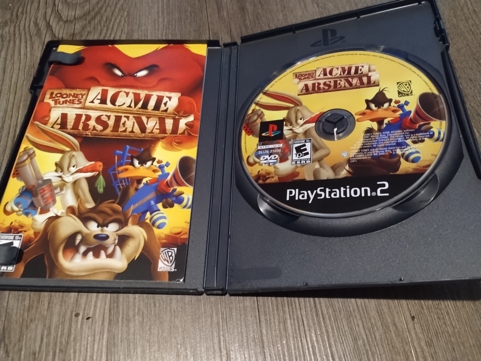 PS2 Looney Tunes Acme Arsenal (Sony PlayStation 2) Classic Game. (Untested)
