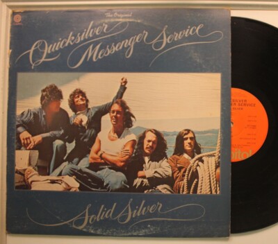 Quicksilver Messenger Service Lp Solid Silver On Capitol - Vg++ / Vg+ ...