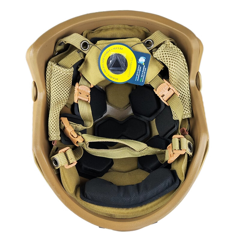 Tactical Brown Ballistic IIIA 3A Bulletproof Helmet Aramid Fiber ...