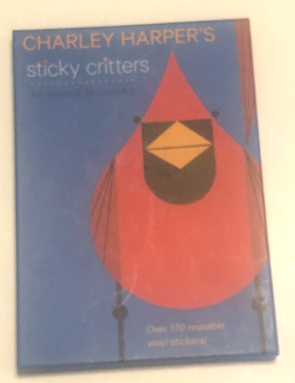 MCM Charley Harper Stickers Sticky Critters An Animal Sticker Kit Vinyl ...
