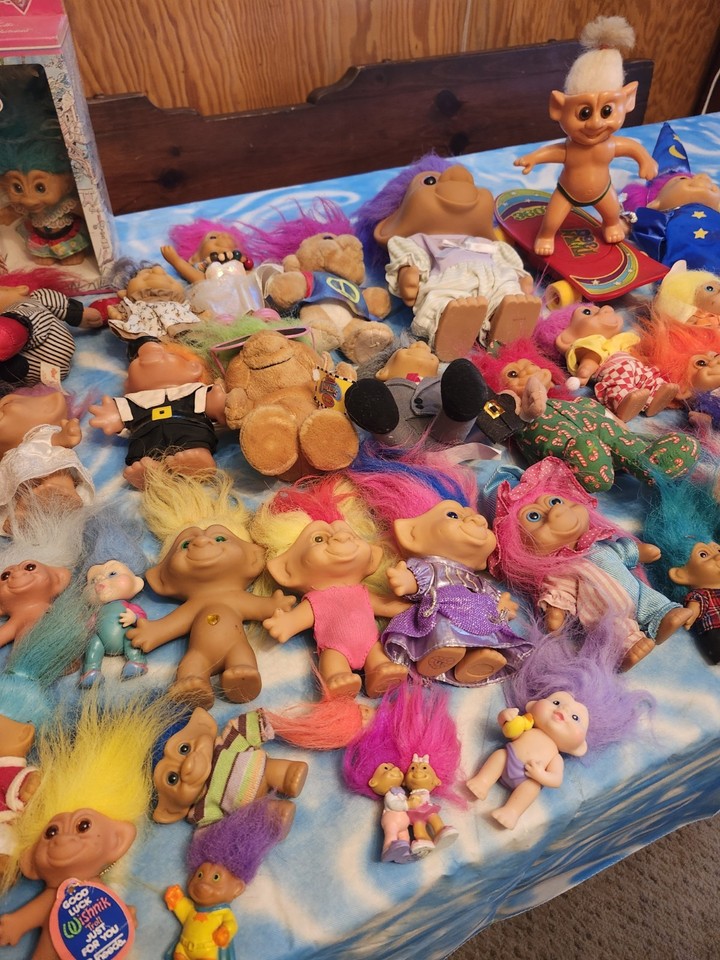 Lot Of 60 Trolls Dolls | eBay