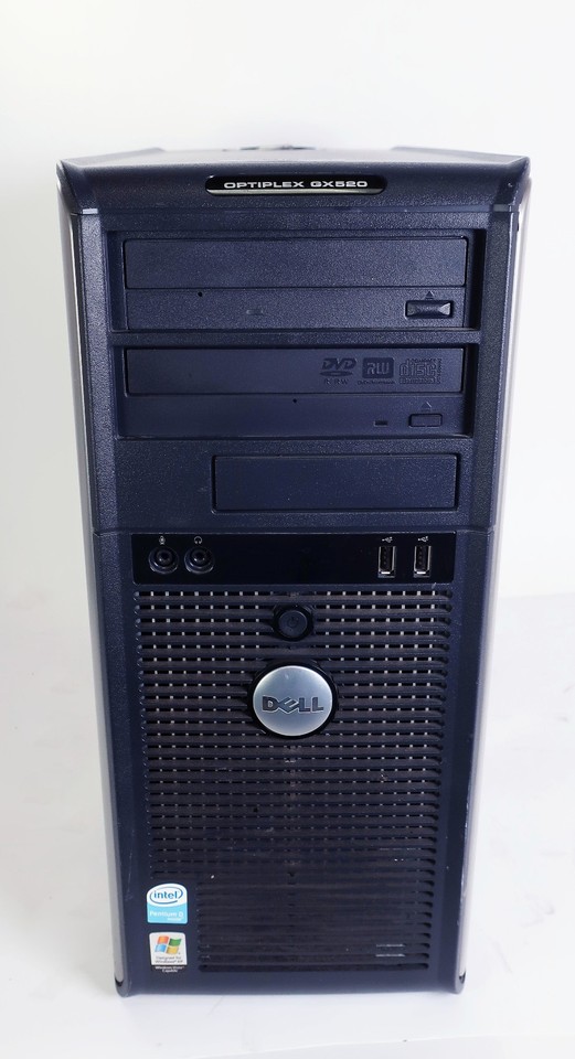 Dell OptiPlex GX520 Intel Pentium D 3.40GHz 2GB RAM 500GB HDD RS232 Win ...