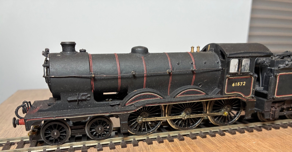 Hornby R150 B12 Class 61572 In BR Black Livery Late Crest No Box 1 ...
