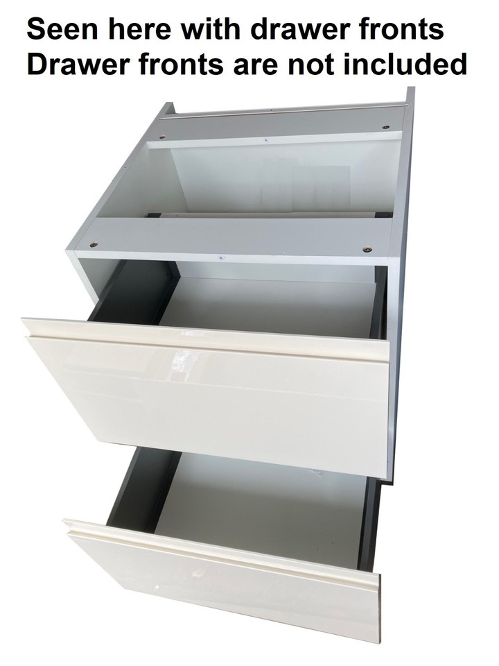 Flat Pack Kitchen Carcass Base and Wall Units 735mm high compatible ...