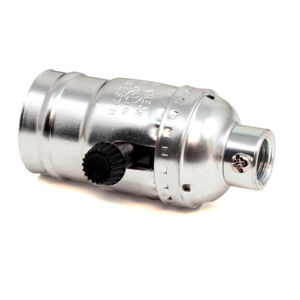 Zing Ear Turn Knob Light Bulb Lamp Socket Replacement Switch E27 E26 3 ...