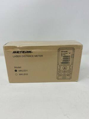 Meterk 50m/165FT Handed Laser Measurement Tool M/In/Ft For Distance ...