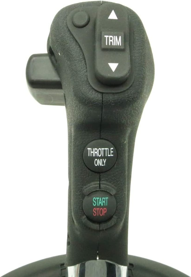 2007-Up Mercury-Mercruiser Remote Control Panel Mount DTS Black ...