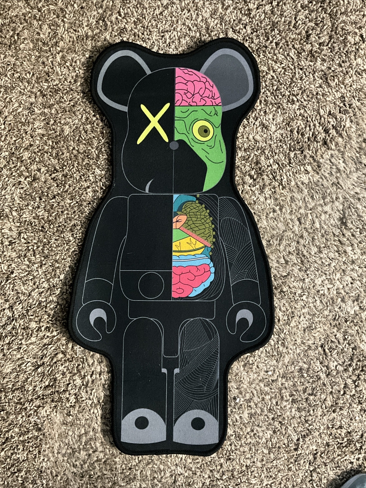 Handmade Hypebeast Rug Carpet Hypebeast Room Decor Bear Brick Kaw ...