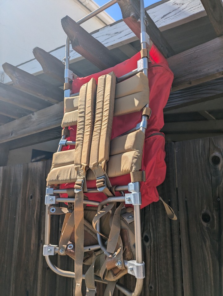 Jansport D3 external frame mountain hiking backpack made in USA tubular ...