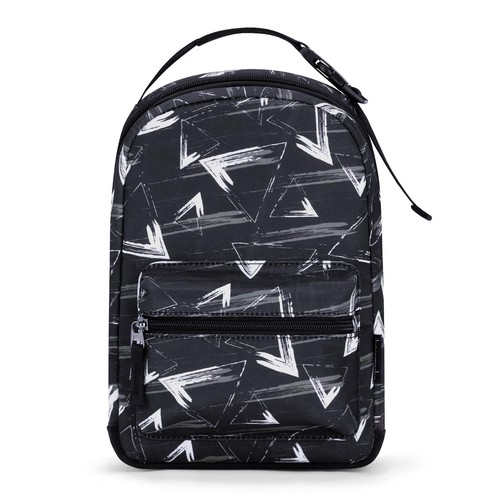 Boys Lunch Box for School Black Insulated Lunch Bag for Boys Triangle ...