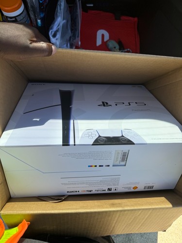 Brand new white PS5 , Controller and wireless headset. Boxes never ...