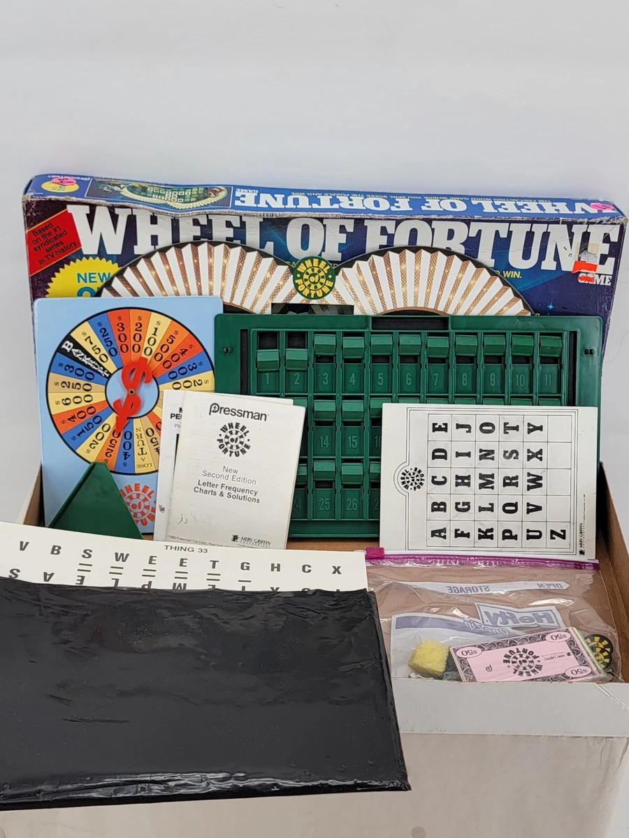 Deluxe Wheel Of Fortune Board Game