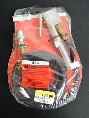 Milton® Large Bore Tire Inflator Gauge (556) B1 | eBay