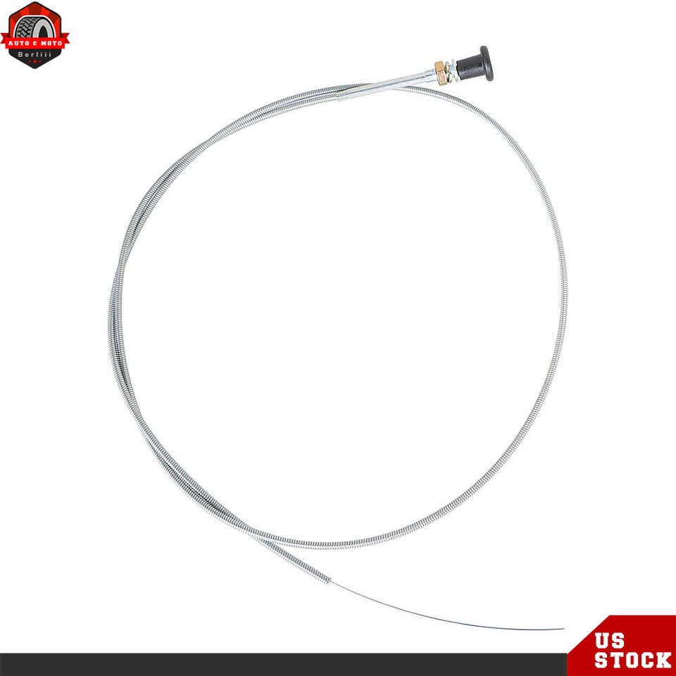 237 Push Pull Choke Cable 63" Inner 60" Conduit 2 3/4" travel Universal ...