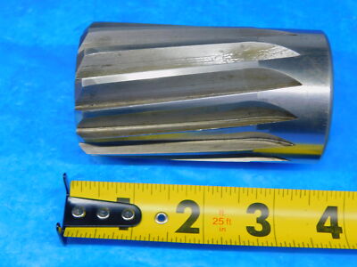 L & I 2" O.D. HSS SHELL REAMER 1" PILOT 1/4 KEY SPIRAL 14 FLUTE 3 5/8 ...