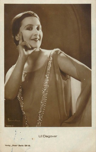 Movie film cinema star Lil Dagover actress postcard | eBay