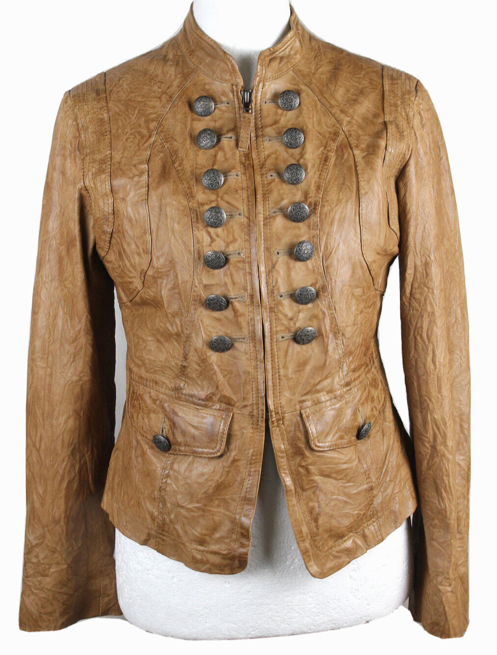 Julia S. Roma Leather Jacket Traditional Costume Styl… - Gem