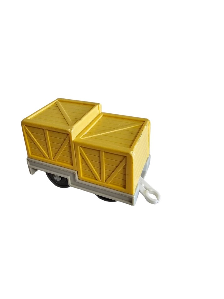 Thomas & Friends Tomy Trackmaster Cargo Train Car 2005 Yellow Boxcar | eBay