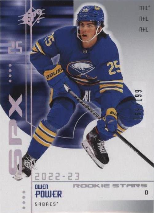 2022-23 SPx - 2002-03 Spx Retro Rookies Owen Power #R-52 /199 (RC) for ...