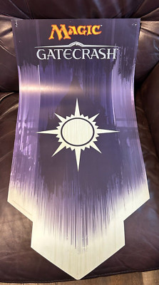 MTG: (GATECRASH ) OFFICIAL DOUBLE SIDED BANNER POSTER | eBay