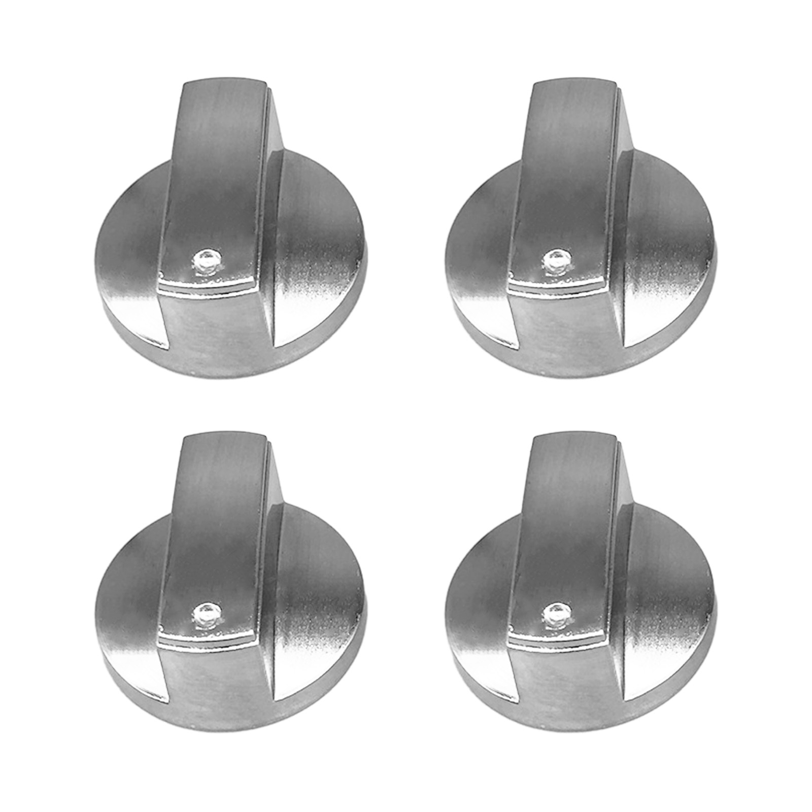 4pcs Zinc Alloy Gas Stove Knob Sturdy For Kitchen Cooktop Ergonomic ...