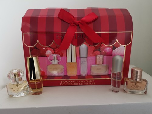 Estee Lauder fragrance treasure gift set + sample | eBay