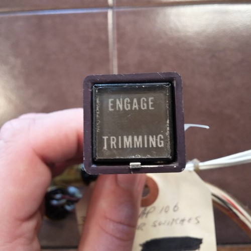 3 Collins AP 106 Autopilot annunciator switches with wires | eBay