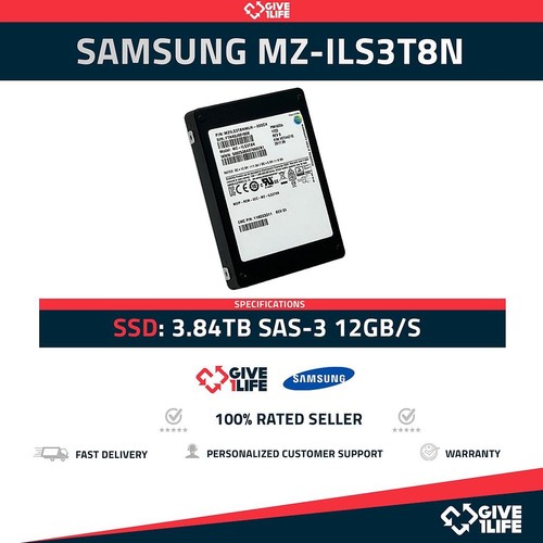 Samsung PM1633a MZ-ILS3T8N SSD 2.5" 3.84TB SAS-3 12GB/s | eBay Australia