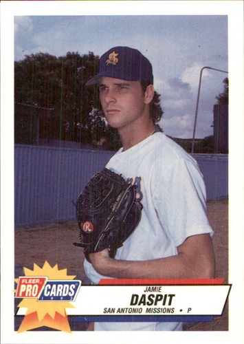 Jamie Daspit 1993 Fleer ProCards #2997 RC San Antonio Missions ...