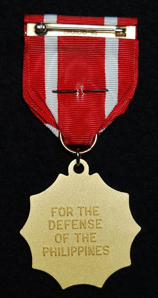 WWII Philippine Defense Medal w/Original Ribbon & Broach - Bronze Star ...