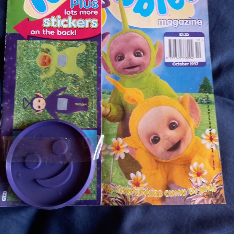 HIGHLY COLLECTABLE, 1997 TELETUBBIES MAGAZINE WITH GIFT, ISSUE 1 | eBay UK