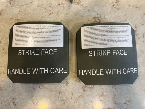LOT OF 2 STRIKE FACE PLATES FOILAGE GREEN 6x6 GEN 2 SIZE SMALL CERAMIC ...