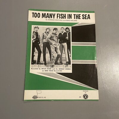 TOO MANY FISH IN THE SEA - MITCH RYDER AND THE DETROIT WHEELS | eBay