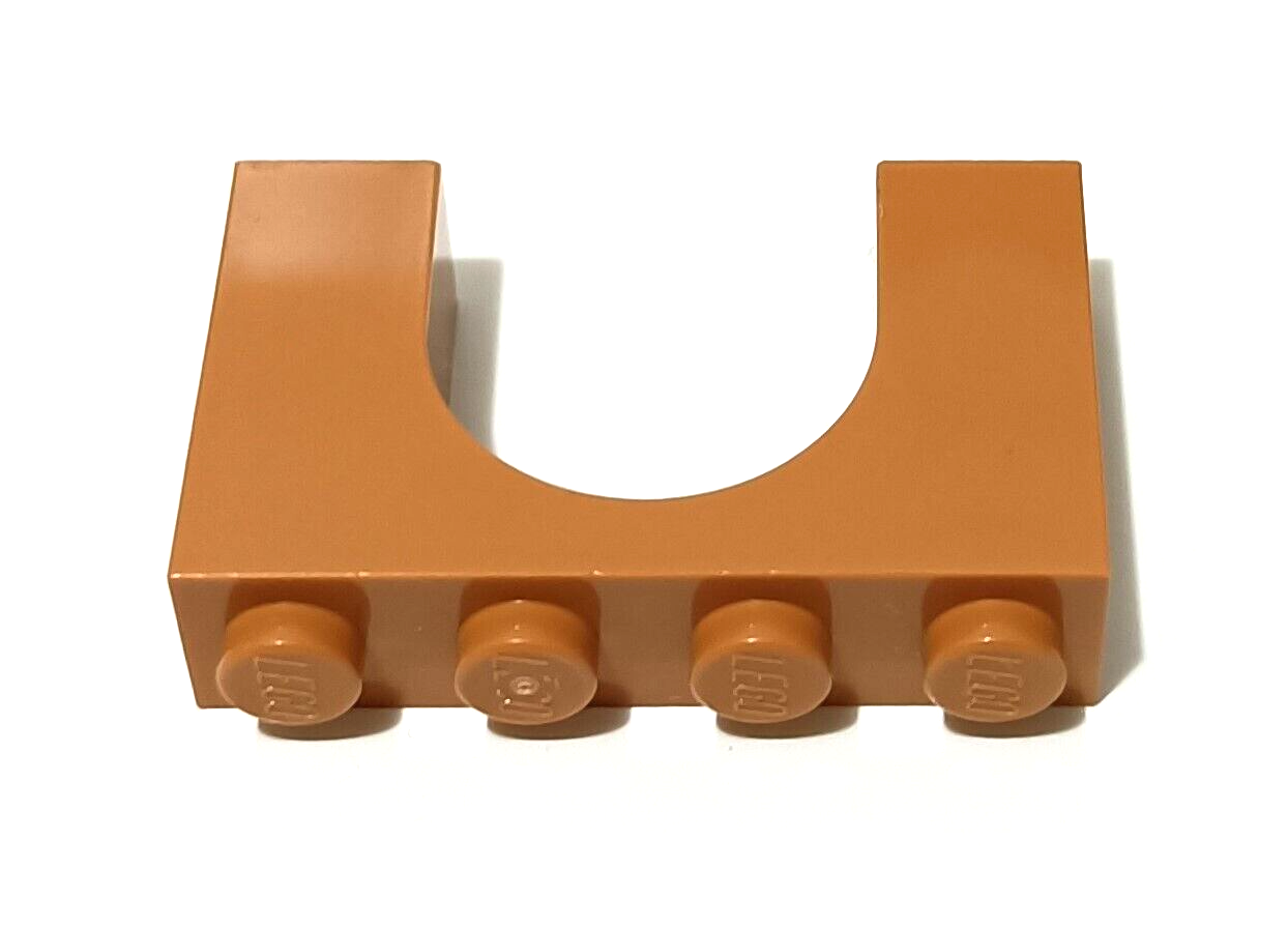 5 x Genuine LEGO Medium Nougat 1x4x2 Arch NEW buy more & save | eBay ...