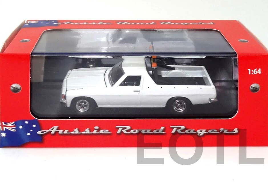 1982 HOLDEN WB V8 PILOT UTE 1:64 Diecast Model Car Cooee Classics White ...