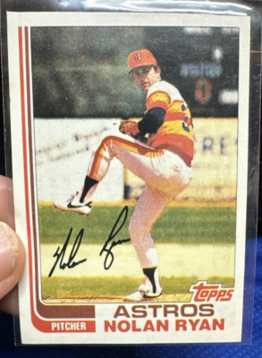 Nolan Ryan 1982 Topps Reprint Sticker 1993 Brookshire Bros produced | eBay
